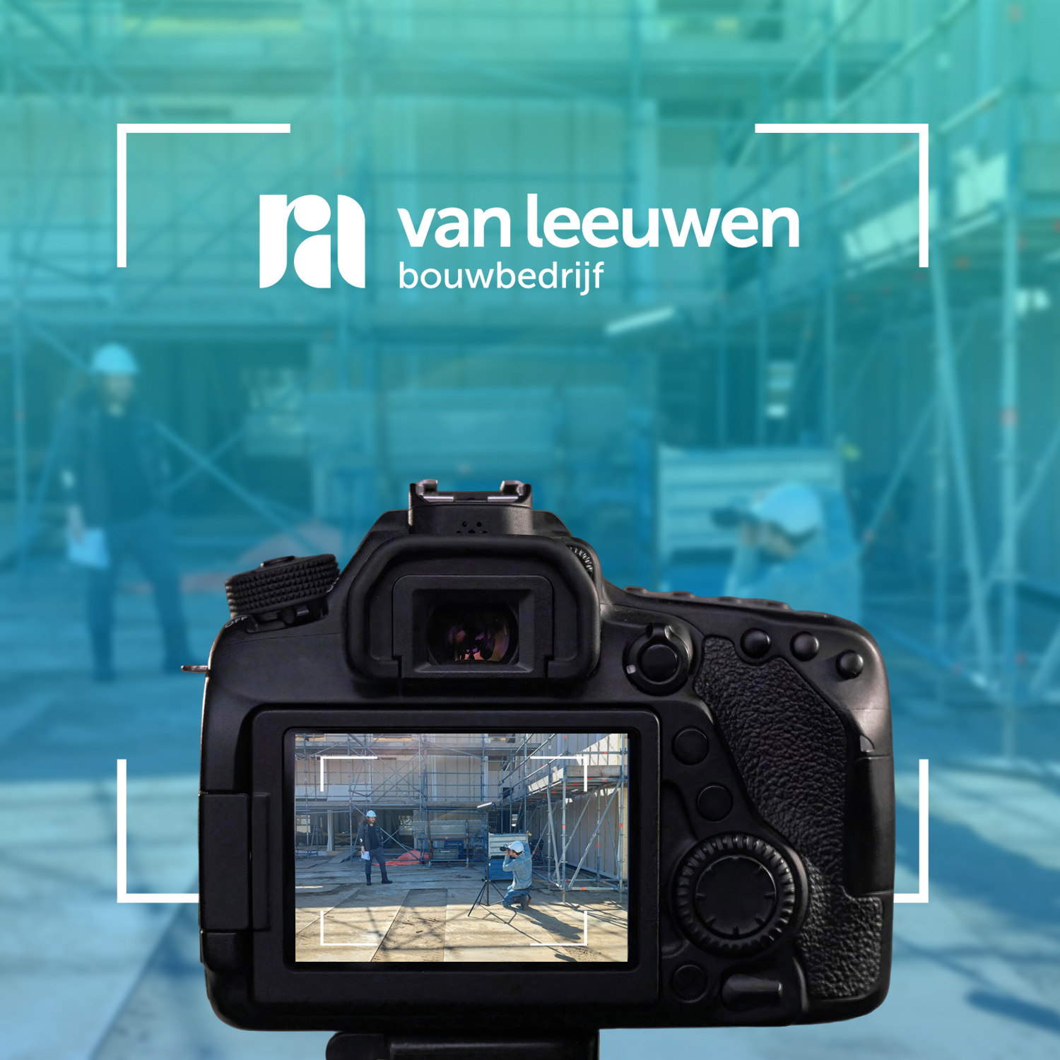 Fotoshoot | Zij-Instromers in de bouw - R.A. van Leeuwen Bouwbedrijf